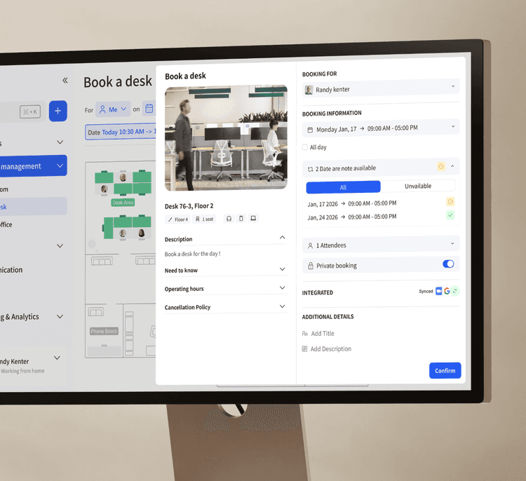 Hot Desk Booking Software | #1 Desk Reservation System on G2