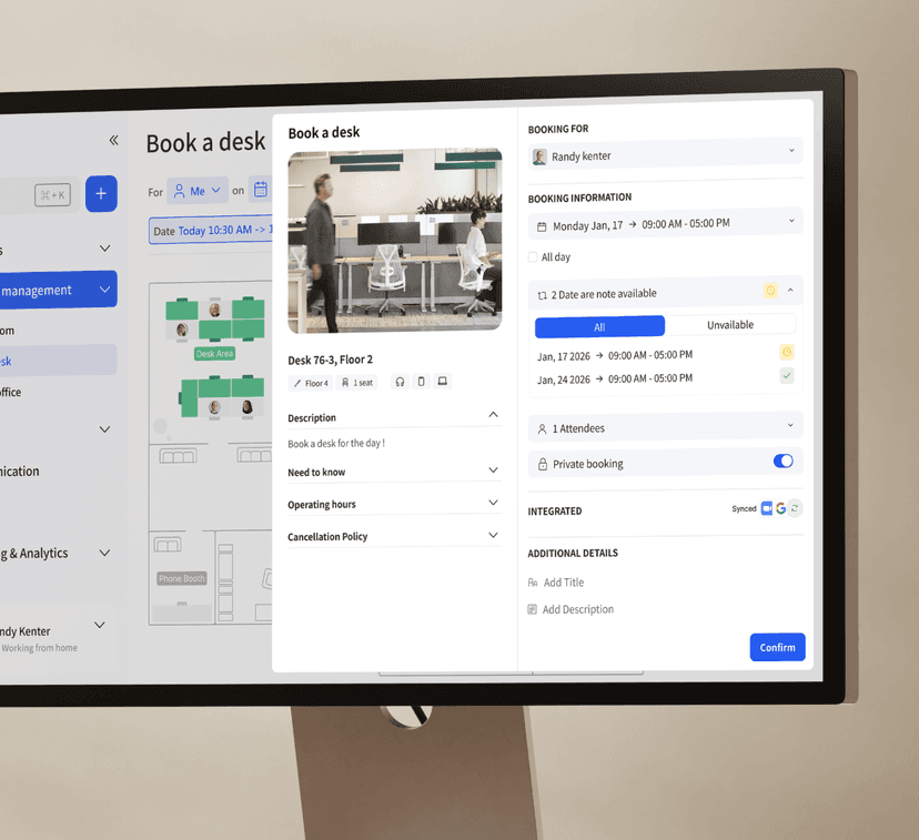 Hot Desk Booking Software | #1 Desk Reservation System on G2