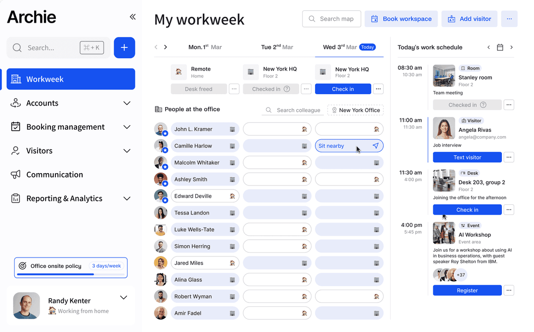 Hot Desk Booking Software | #1 Desk Reservation System on G2