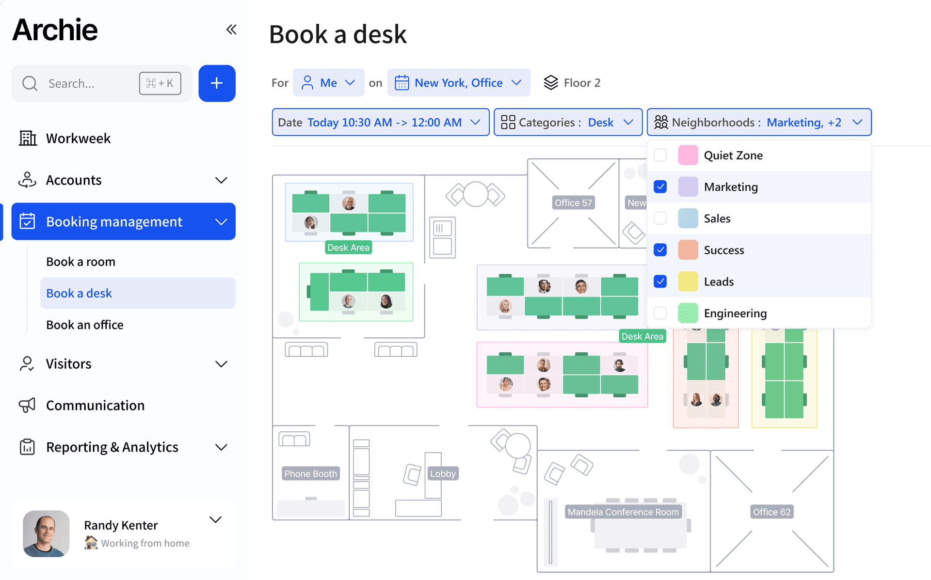 Hot Desk Booking Software | #1 Desk Reservation System on G2