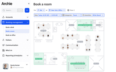 Meeting Room Booking System | Try Archie - Rated 4.9/5 on G2