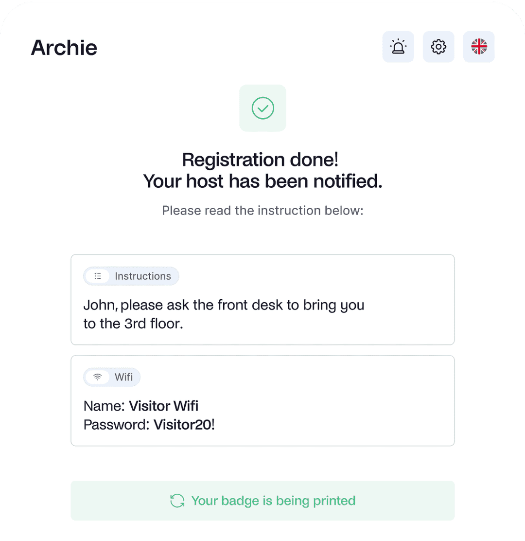 The Best Visitor Management System for Guest Sign-In: Archie