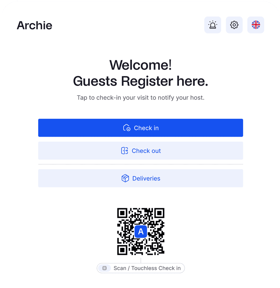 The Best Visitor Management System for Guest Sign-In: Archie