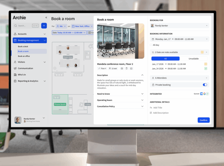 Meeting Room Booking Template [Excel Free Download]