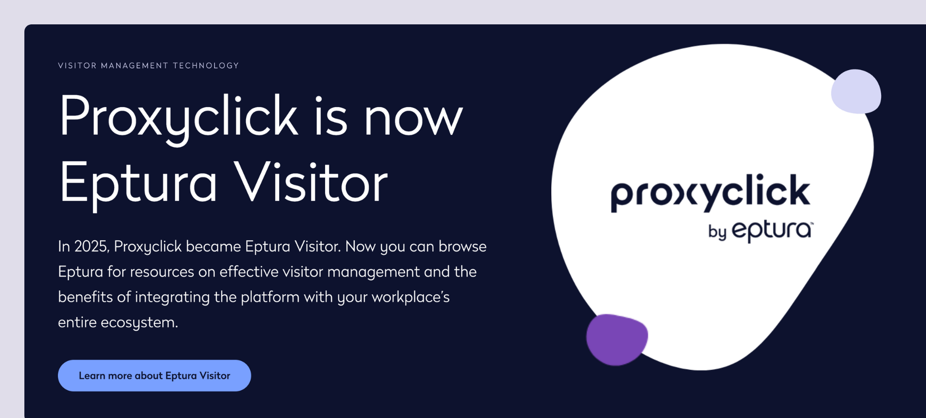Eptura for Visitor Management? Try Proxyclick Alternatives