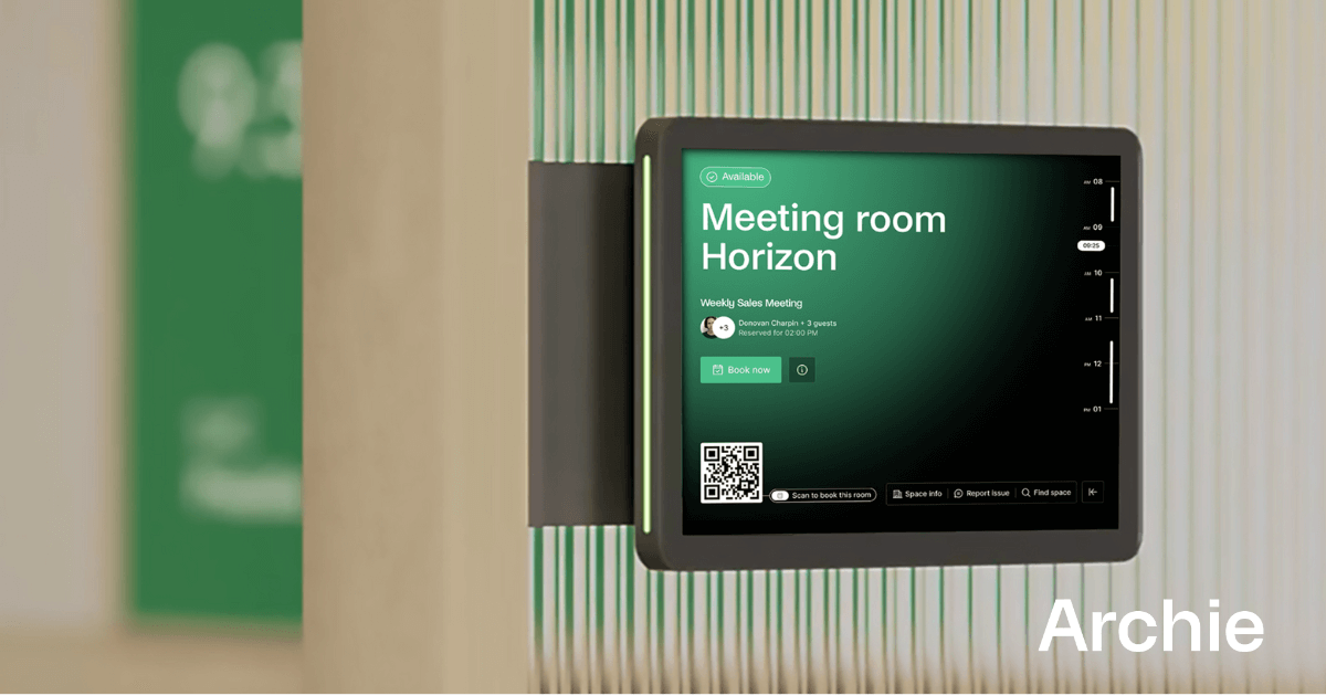 Best Meeting Room Booking Software for Your Office: Archie